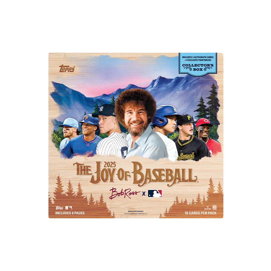 Topps Bob Ross The Joy of Baseball Collectors Box – Aimen Inc