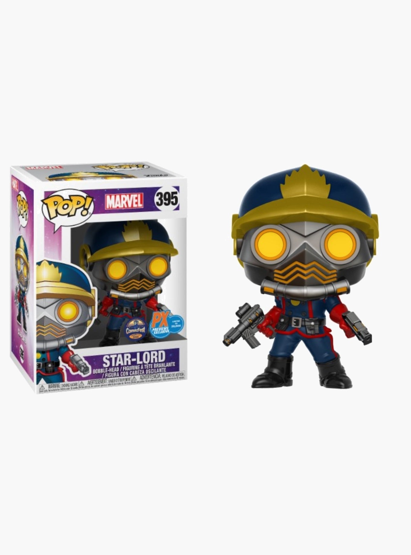 FUNKO POP! STAR LORD 395 PX COMIC-FEST EXCLUSIVE | Aimen Inc